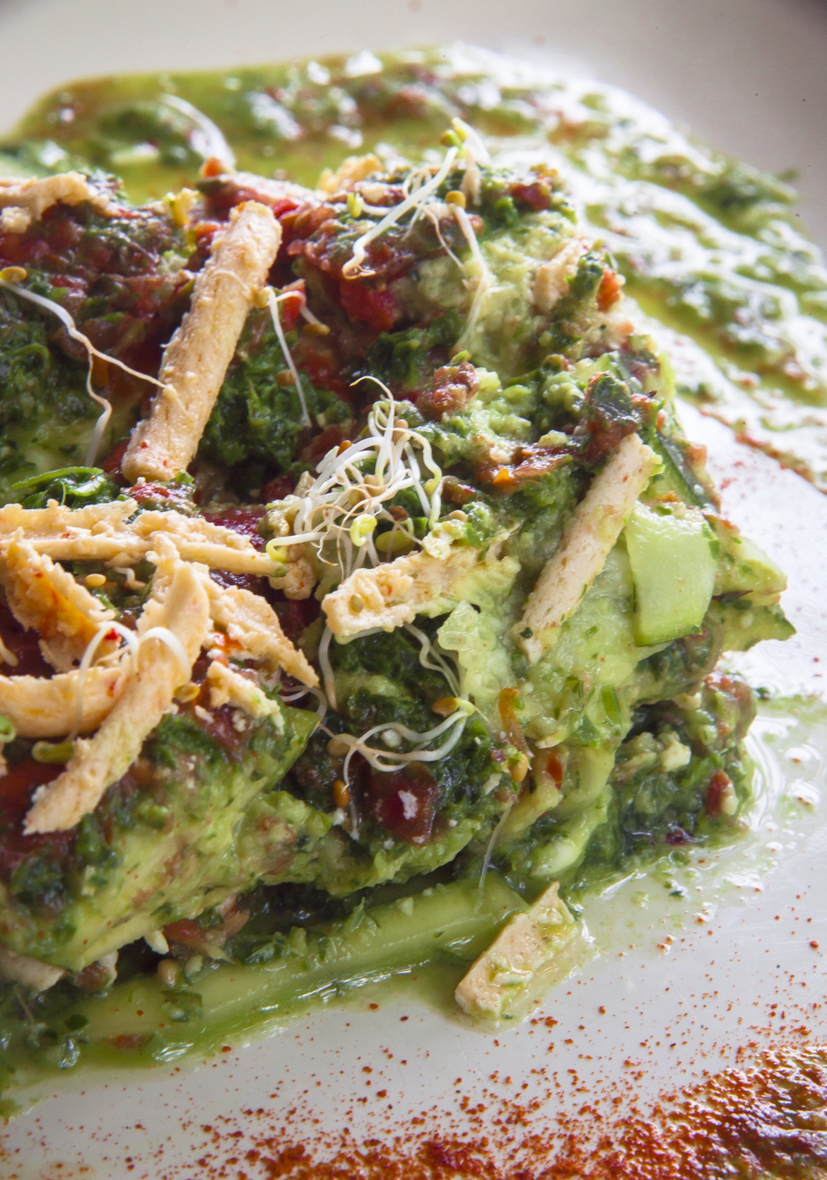 Refreshing RAW Vegan Lasagna - Nina's Vegan Recipes